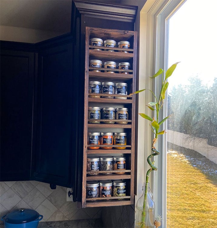 Spice Up Your Storage: DIY Spice Rack Solutions for Cabinets