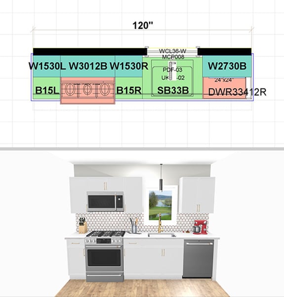 American Kitchen Cabinets - Kitchen Cabinets Made in USA