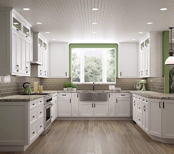 Shop Recessed Panel Kitchen Cabinets Online - Assembled & RTA