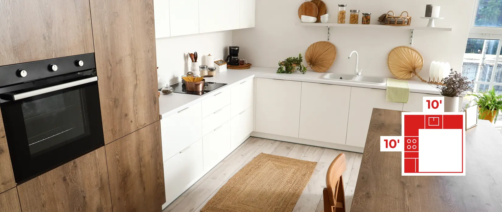 What Is a 10x10 Kitchen Layout? Planning + Pricing