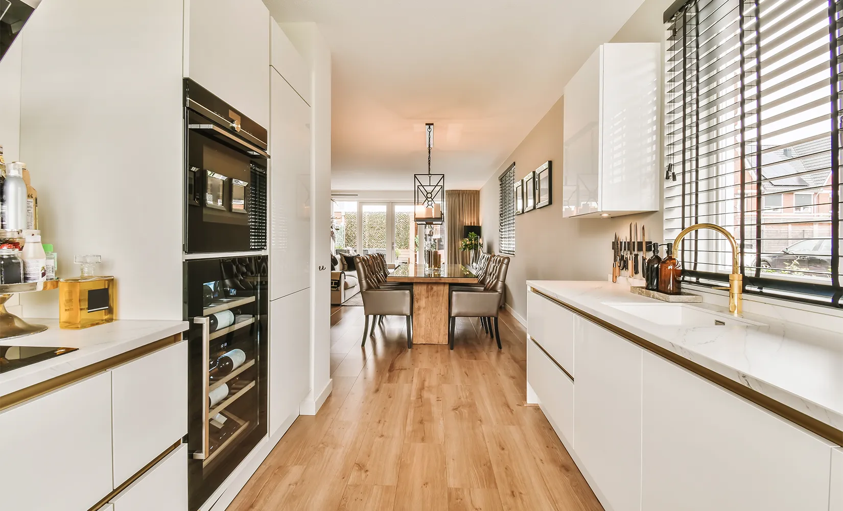 Galley Shaped Kitchen Layout Galley Kitchen Layout: 21+ Design Ideas