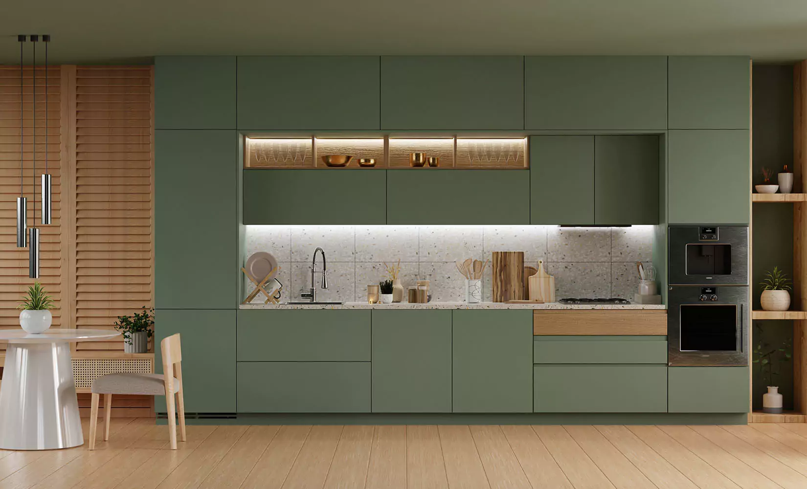 One-Wall Kitchen Layouts: 17+ Design Ideas and Tips