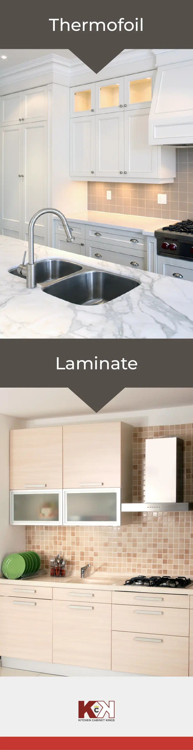 Thermofoil Vs Wood RTF Thermofoil Cabinet Doors | 3D Laminate Doors