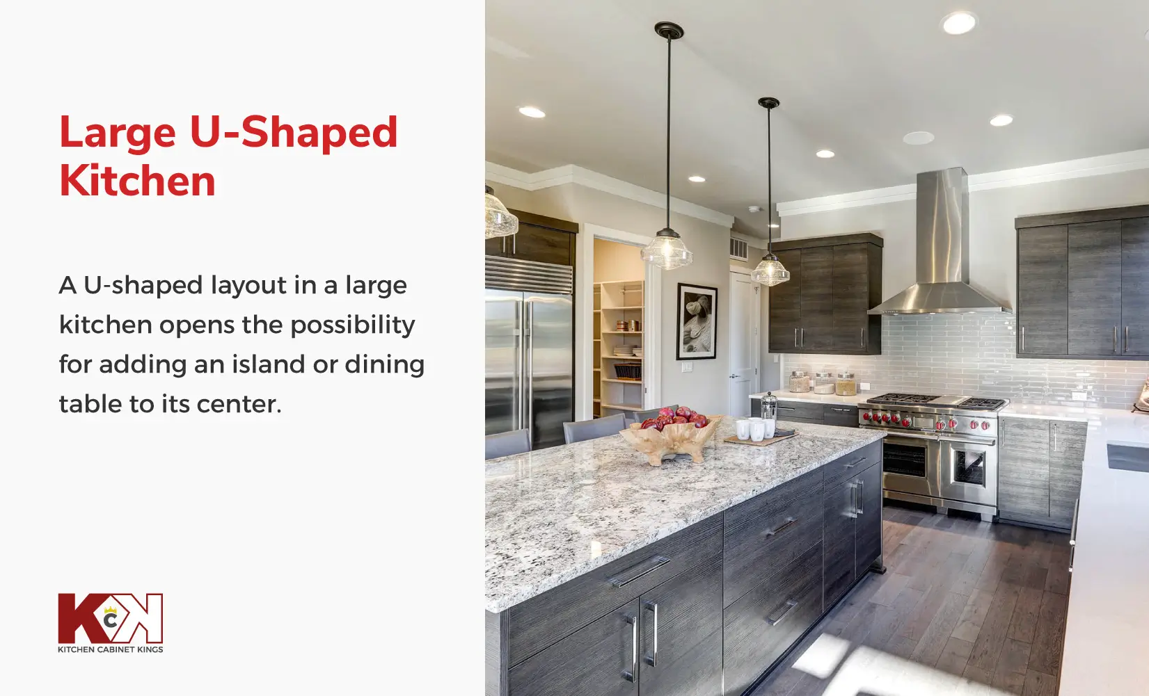 U-Shaped Kitchen Layout: 29 Design Ideas and Tips