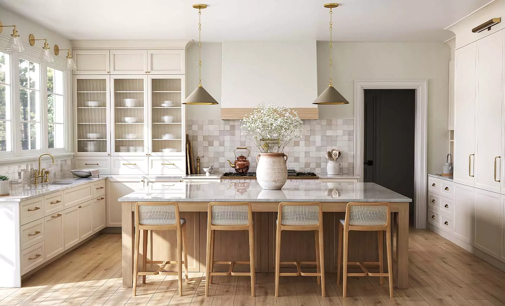 U-Shaped Kitchen Layout: 29 Design Ideas and Tips